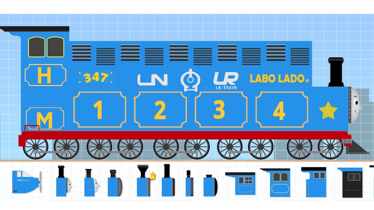 Labo Brick Train THOMAS The Tank Engine level 192 gameplay ios Android ...