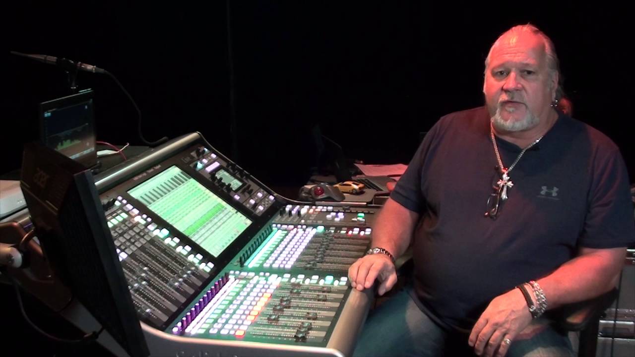 Mark Dowdle on SSL Live L500 - YouTube