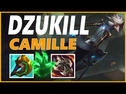 ⚡DZUKILL CAMILLE TOP GAMEPLAY⚡SEASON 11  LEAGUE OF LEGENDS