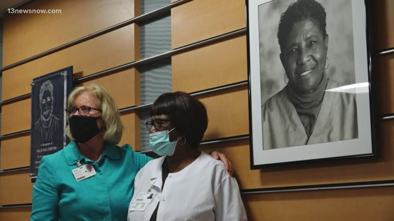 Sentara Healthcare Celebrates Longest-serving Employee - YouTube