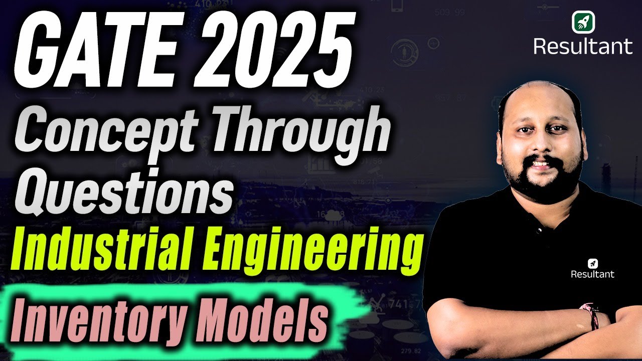 GATE 2025 | Mechanical Engineering | Industrial Engineering | Inventory ...