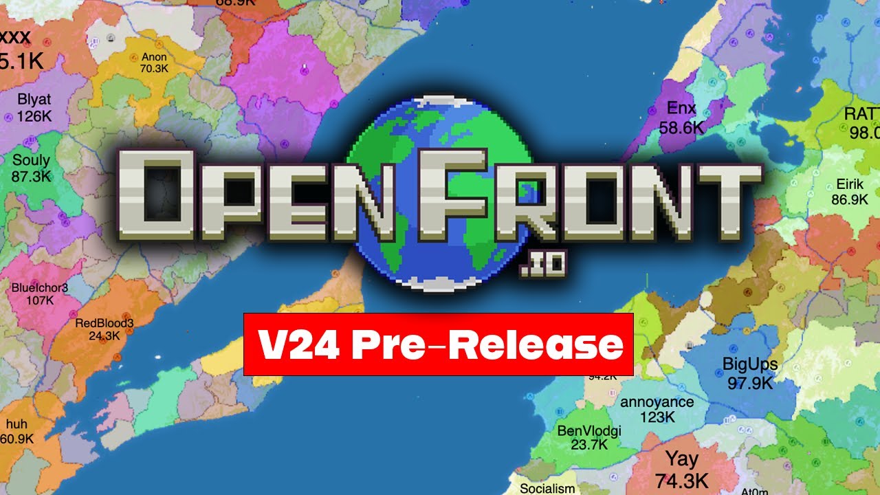 Trying Out the NEW OpenFront.io Update! (V24) - YouTube