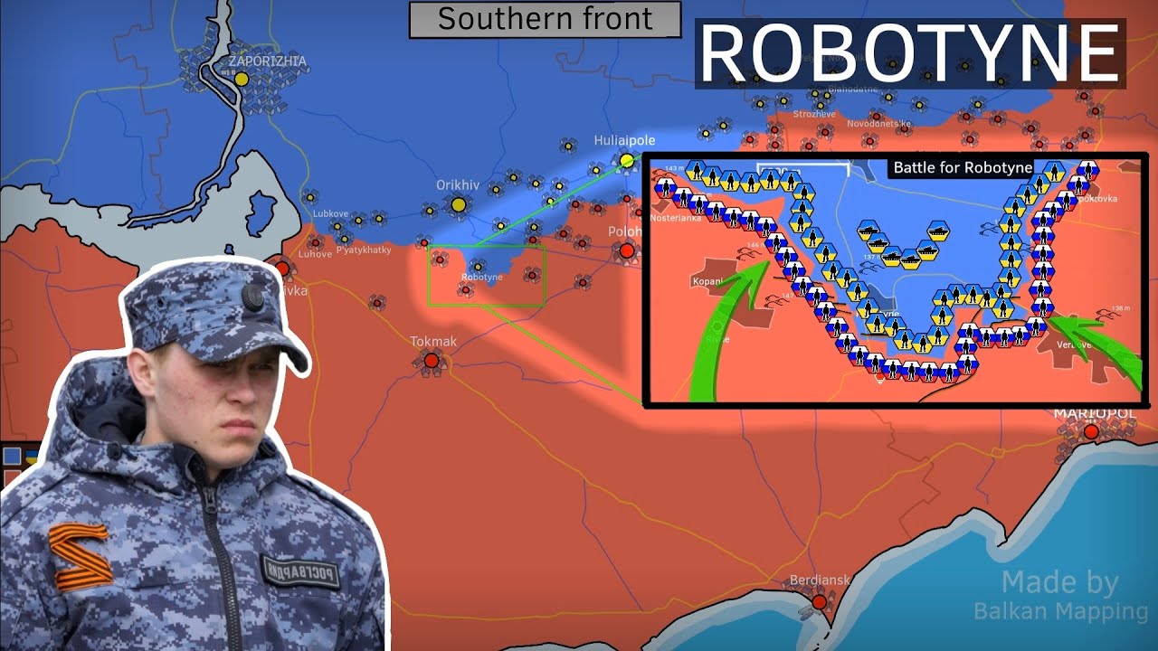 Massive battles in Robotyne | Advances in 2 fronts [22 February 2024 ...