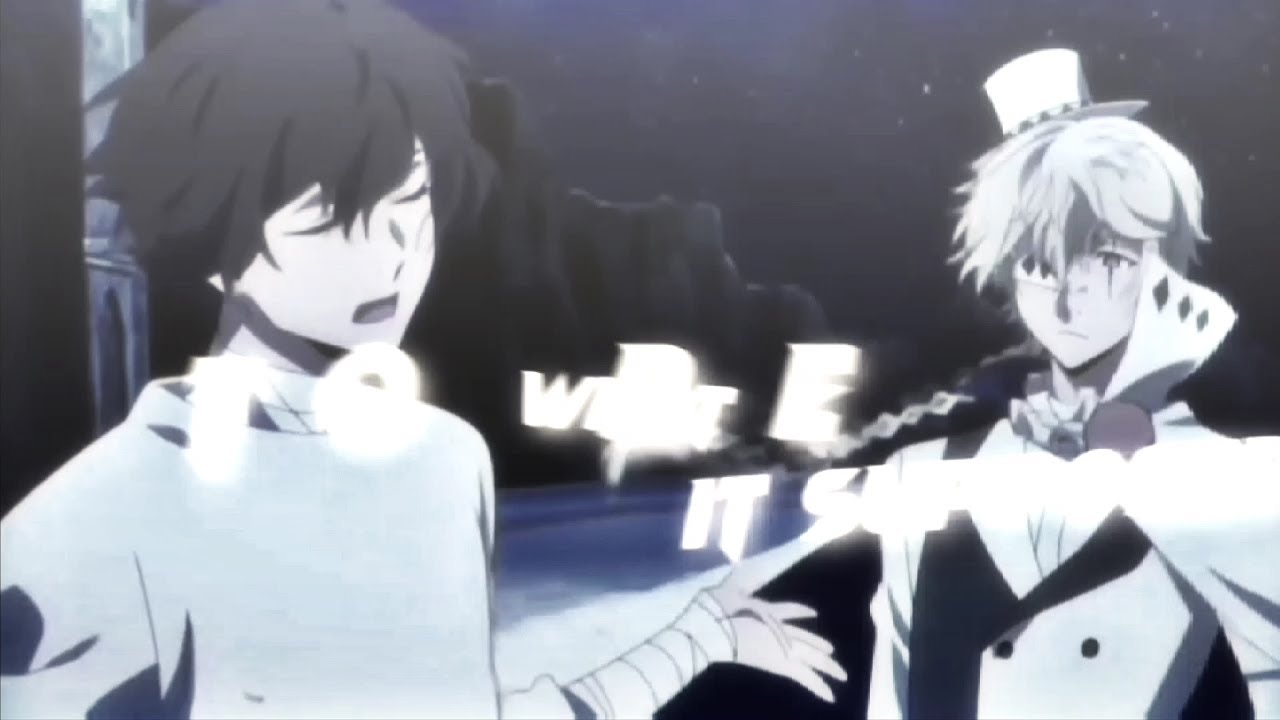 dazai Typo Edit-Black Out Ver2 /BSD Edit - YouTube