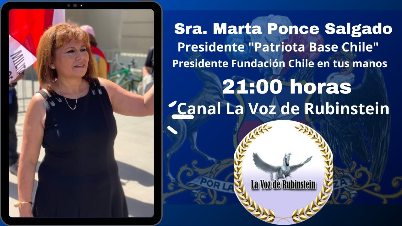 Hoy junto a la Sra. Marta Ponce Salgado - YouTube
