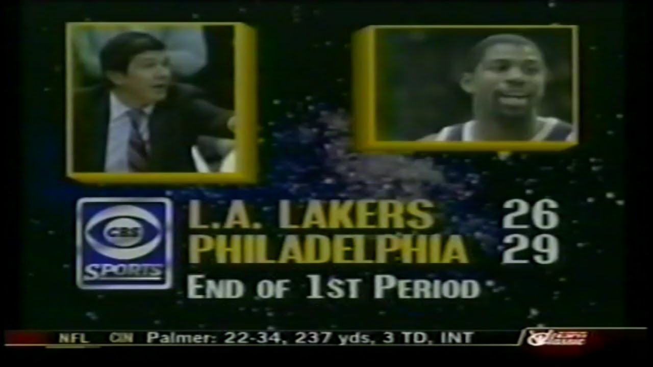 1987 Lakers at Sixers (Part 2) - YouTube