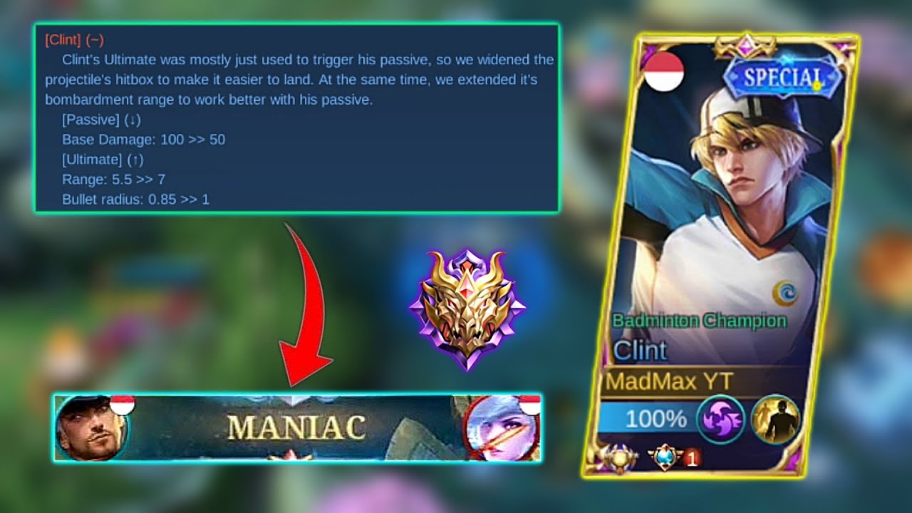 Thanks Moonton for this Long Bullet range Buff 🔥 | Mythic Solo Rank 💯 ...