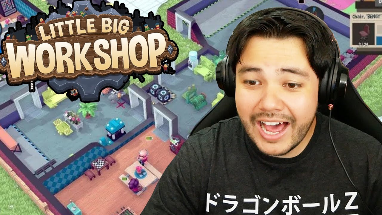 Eu ABRI Uma NOVA FÁBRICA! Little Big Workshop - YouTube