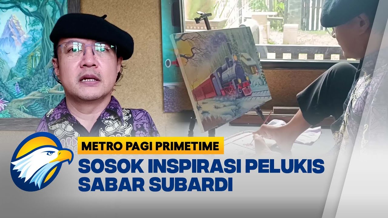 Sosok Inspiratif Pelukis Sabar Subardi [Metro Pagi Primetime] - YouTube