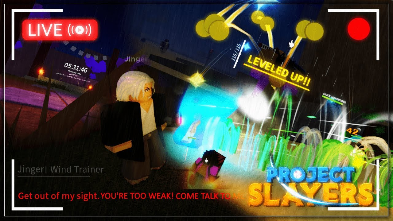 WIND BREATHING! | BEST ROBLOX DEMON SLAYER GAME! | PROJECT SLAYERS ...