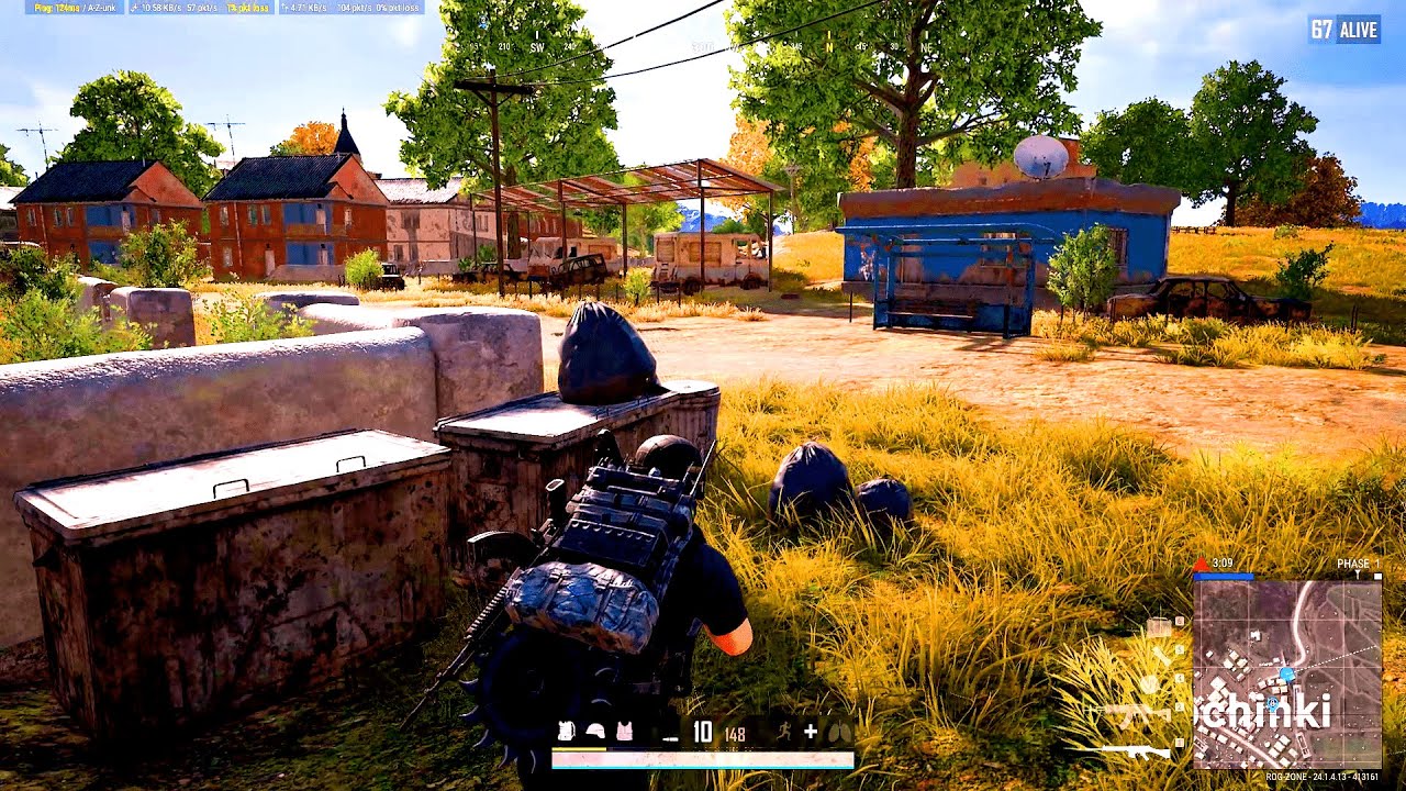 PUBG Erangel Gameplay ( 4K Ultra Graphics ) | ROG ZONE #86 - YouTube