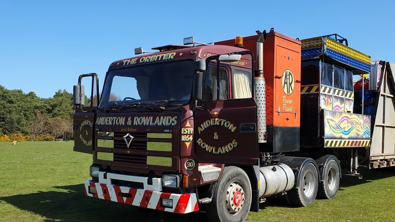 William Cole & Son Funfair Build Up Redhill Bournemouth Day One Part ...