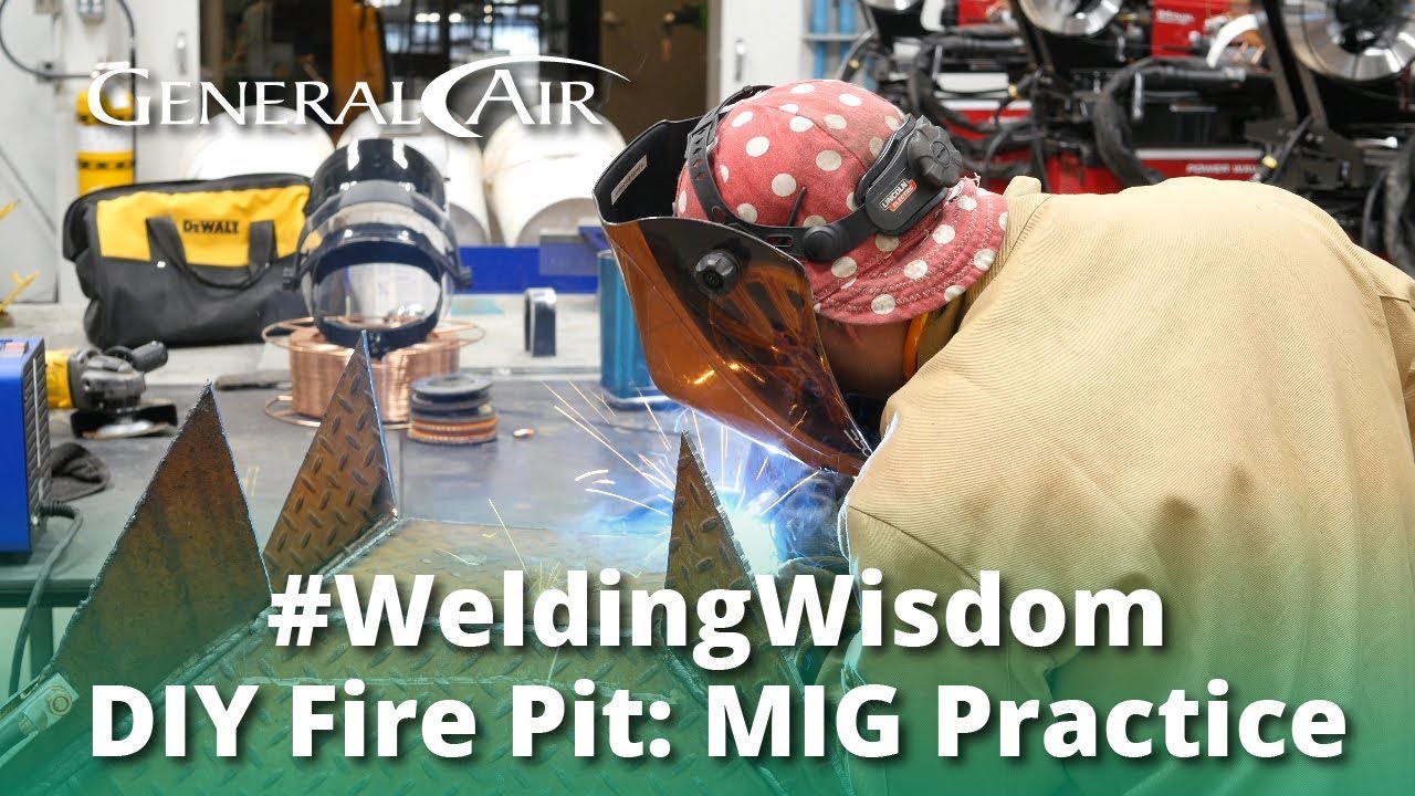 Build You Own Fire Pit: MIG Welding Project - YouTube