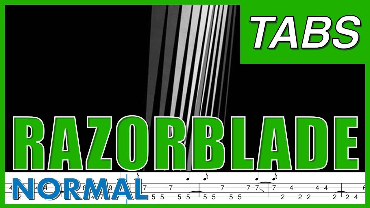 Razorblade bass tabs cover - The Strokes [BASS ONLY] - YouTube