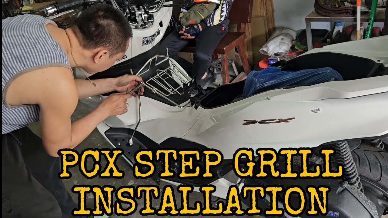 New accessories para kay PCX 160. Telesin neck mount sample video - YouTube