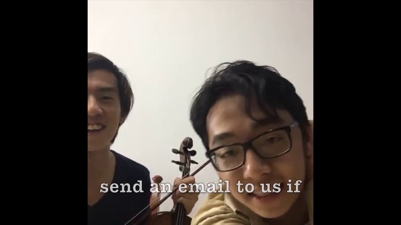 TwoSetViolin Eddy being the straightest man alive for 57 seconds ...