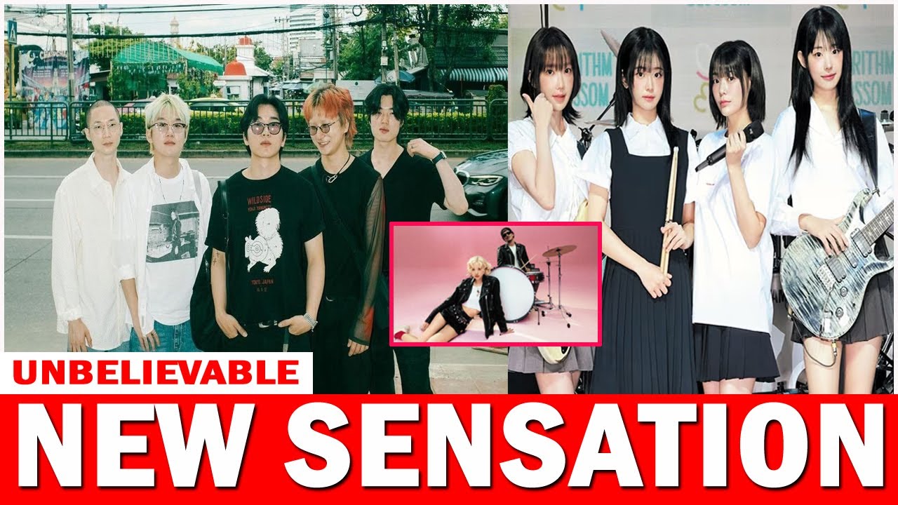 Rock band wave takes over K-pop - YouTube