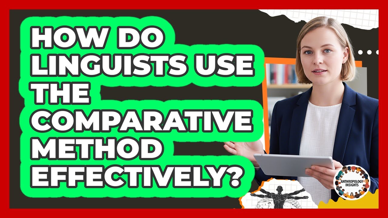 How Do Linguists Use the Comparative Method Effectively? - YouTube