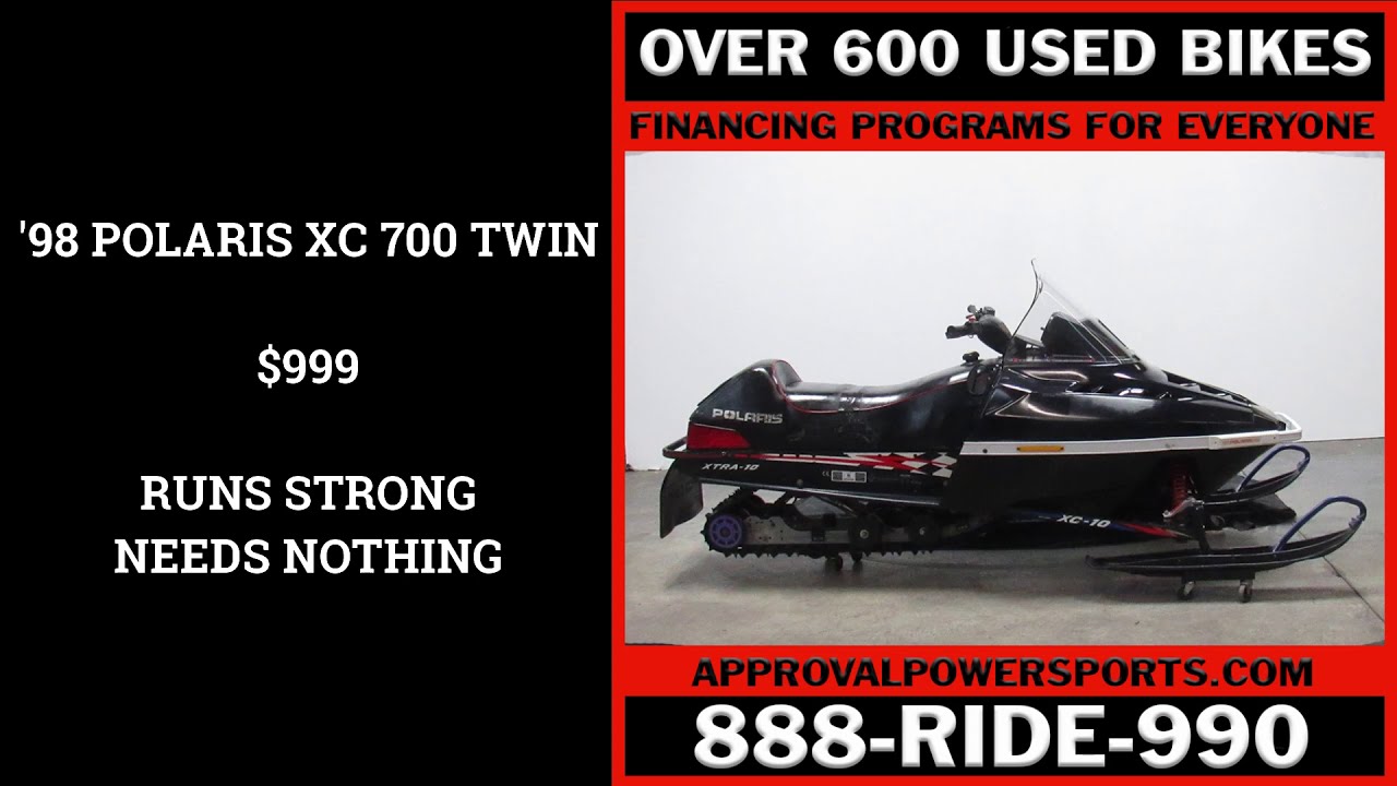 1998 POLARIS XC 700 TWIN U5499 - YouTube
