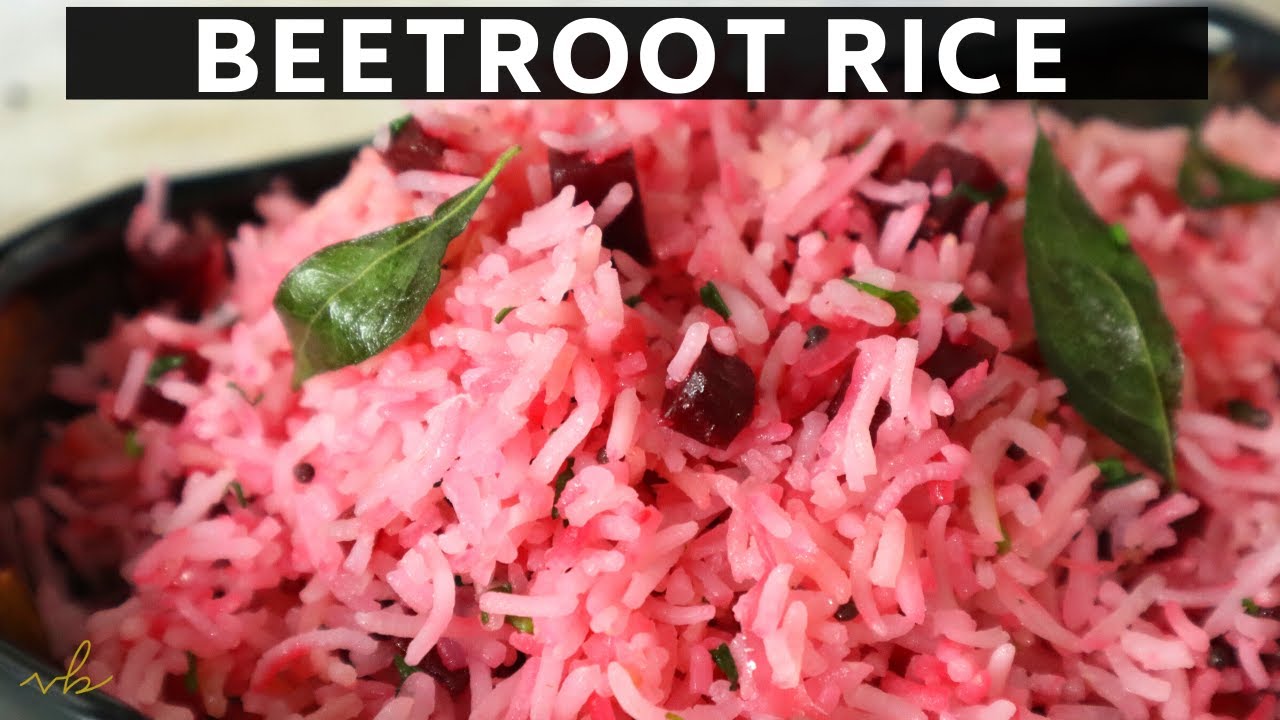 How to make BEETROOT RICE | Tasty Rice Recipe - YouTube