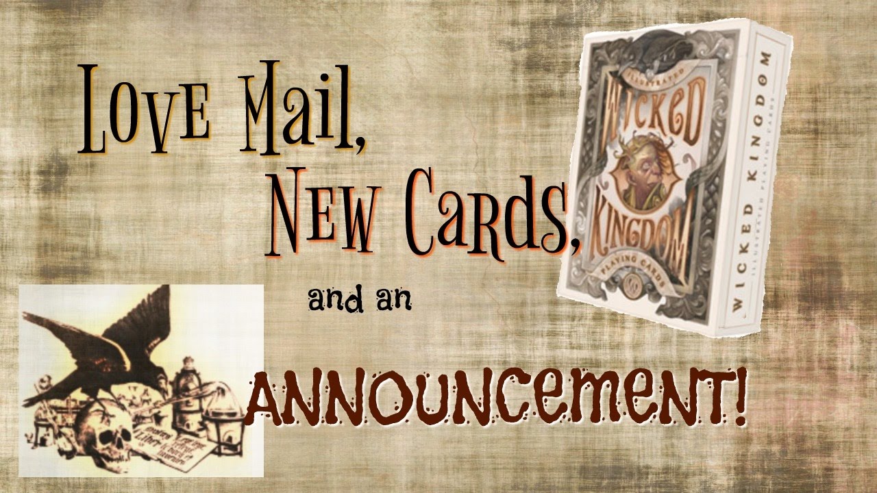 Love Mail, New Cards, and an Announcement! - YouTube