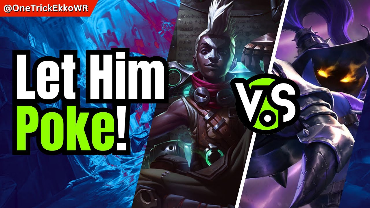 How To Bait Veigar To Use His Skills And Miss One Trick Ekko Wild