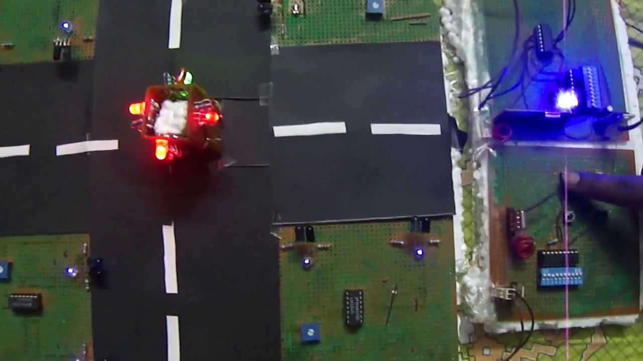 Smart Traffic Monitoring system Project - YouTube