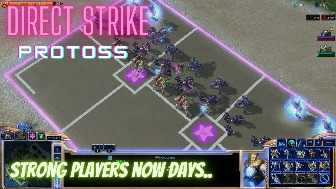 Starcraft 2 Direct Strike: Strong Players Now Days.. - YouTube
