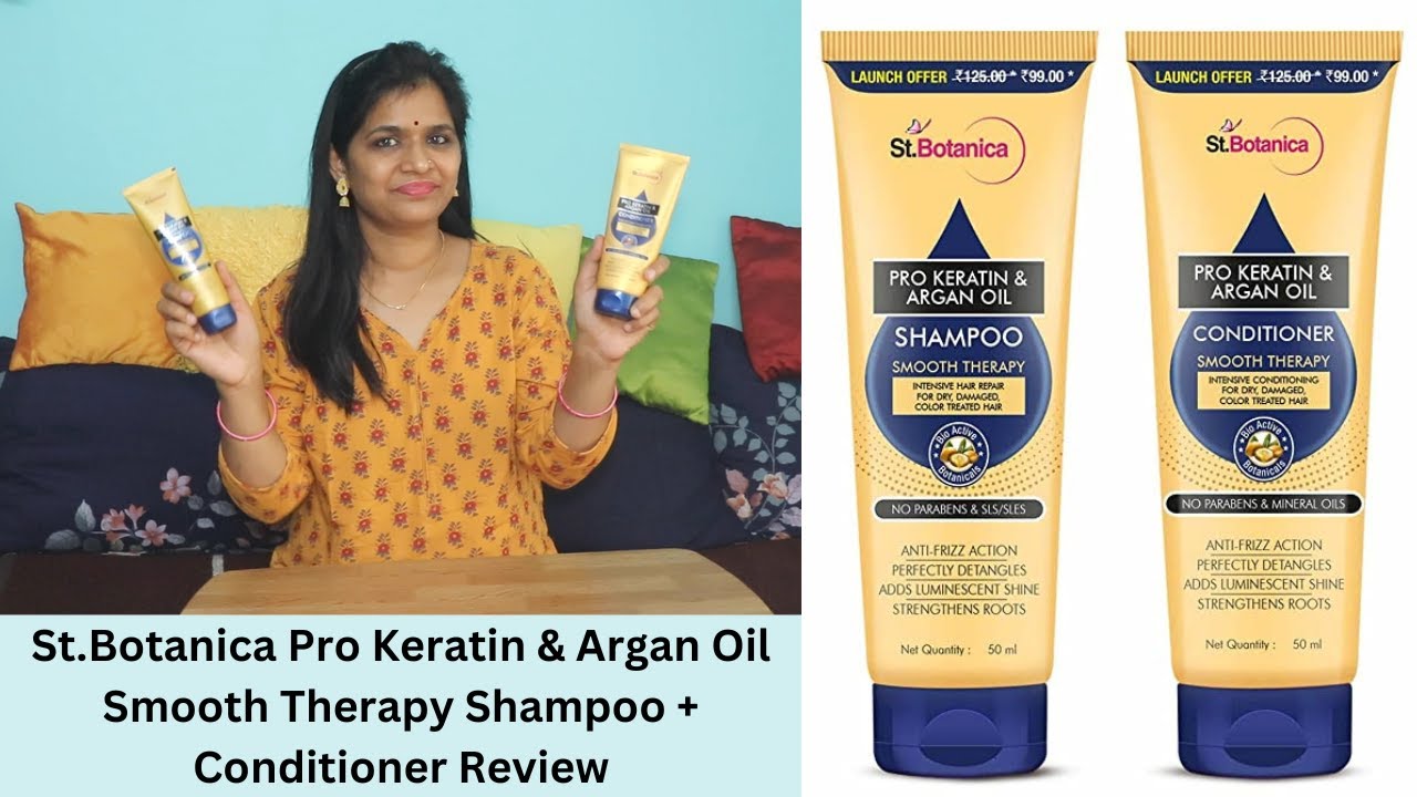 St.Botanica Pro Keratin & Argan Oil Smooth Therapy Shampoo ...