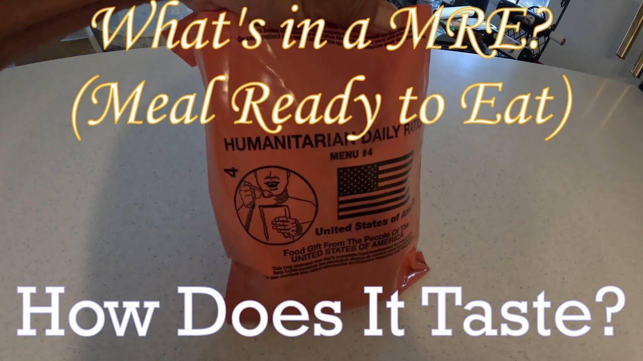 What is an MRE? - YouTube