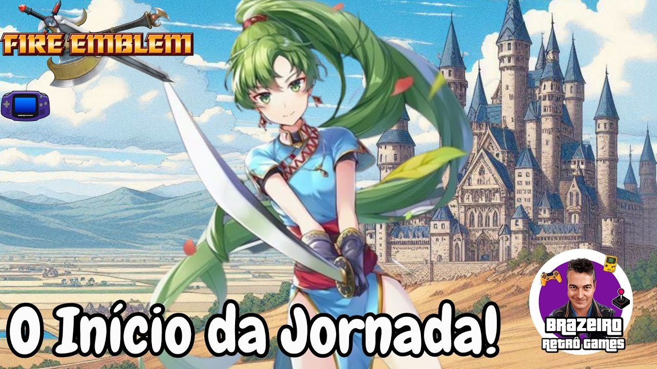 ⚔Fire Emblem GBA 🔥 #1 - início da Jornada de Lyndis #Fireemblem #gba # ...