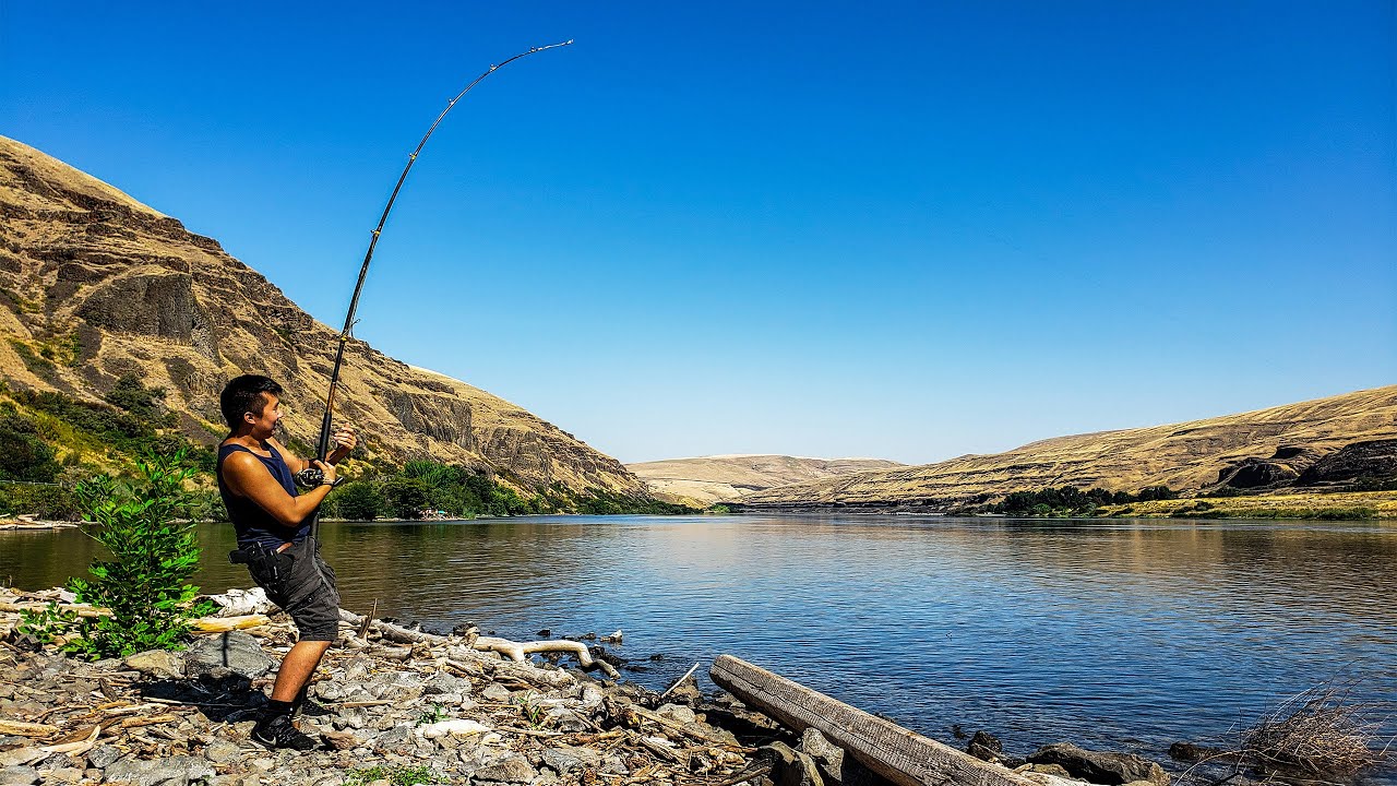 Sturgeon Fishing on the Snake River (One Last Attempt) - YouTube