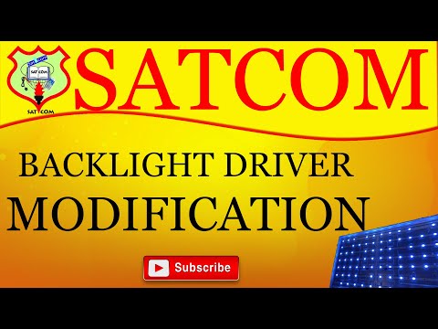 How to Modify the LED backlight Drivers ? / እንዴት LED ባክላይት ድራይቨር ሞዲፋይ ማድረግ እንችላለን?