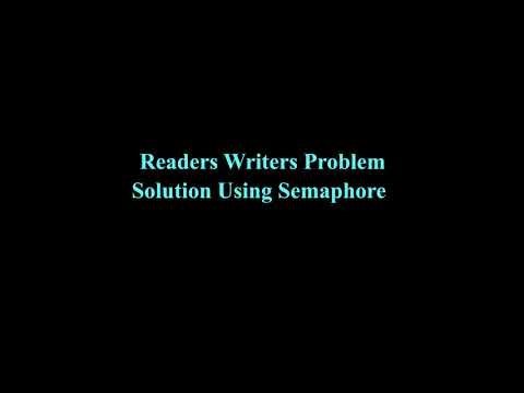 Solution to Readers Writers Problem using Semaphore| Operating System| [Bengali] - YouTube