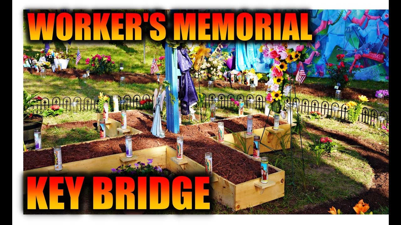 Key Bridge Workers Memorial - YouTube