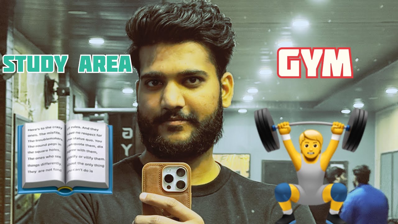 My fitness & study Area Tour: where Discipline Meets Gains! - YouTube