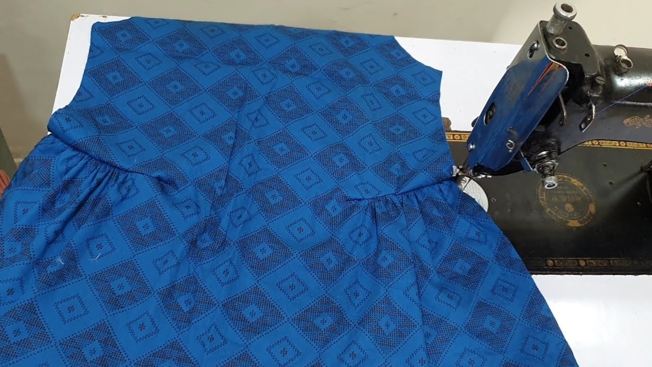 Very Easy and Beautiful Frock making in just 10 Minute # New Pattern ...