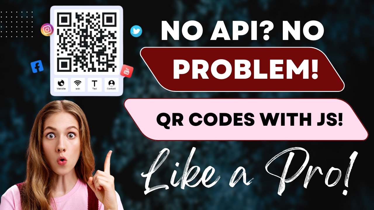 How to Generate QR Codes Using HTML, CSS & JavaScript | Easy & Fast ...