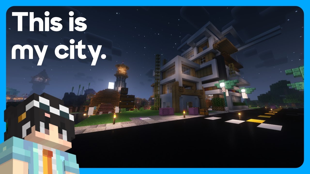 Chill and Build: Building a City on Minecraft 1.20 - YouTube