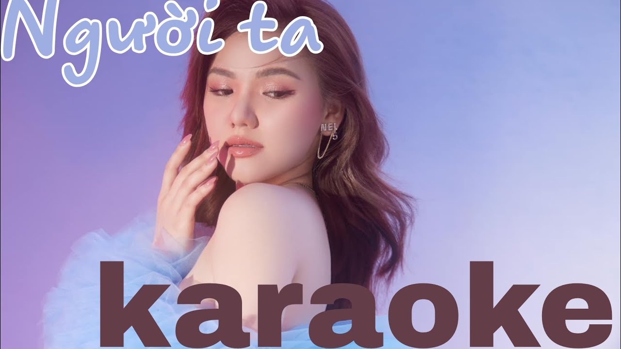 [KARAOKE beat]- NGƯỜI TA-VISION Myra Tran(cover) - YouTube