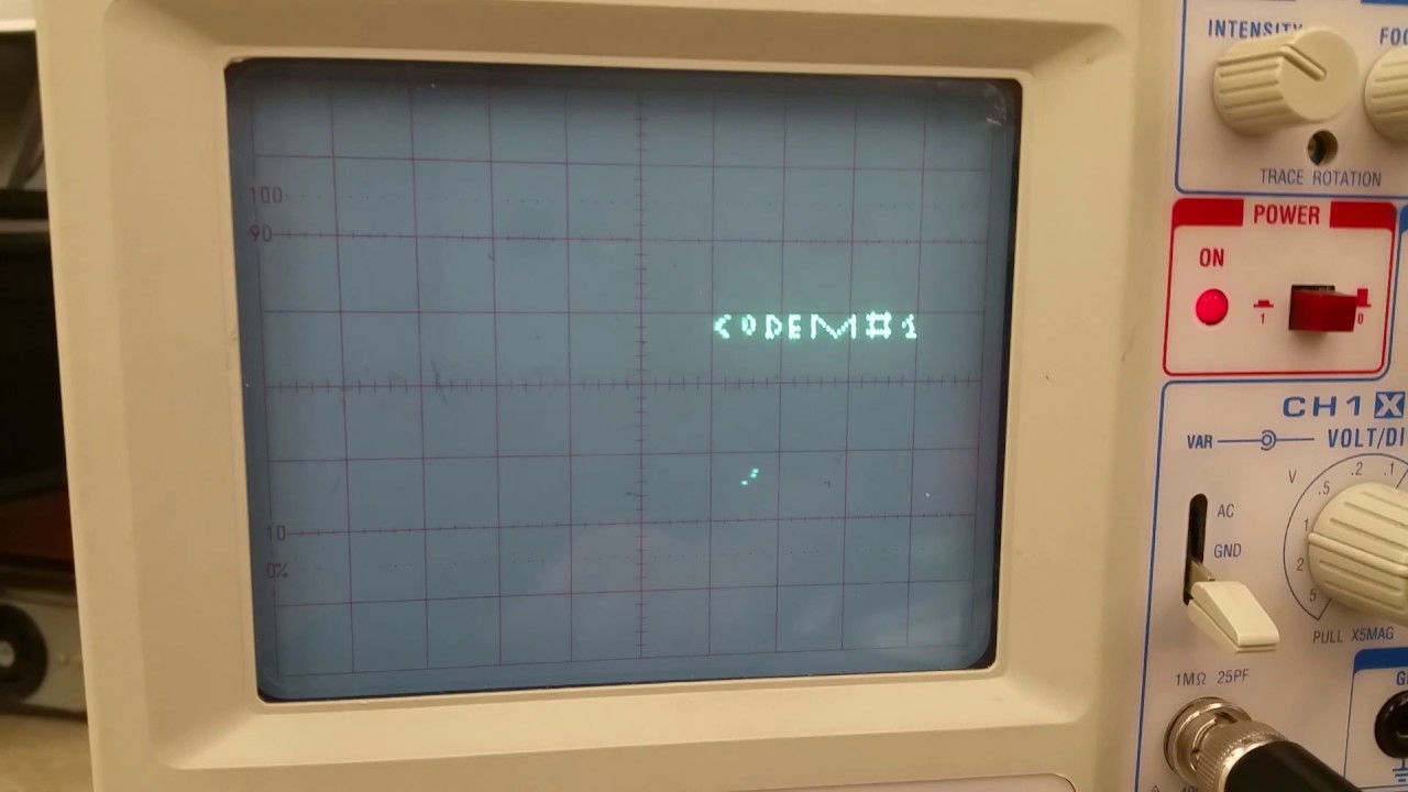 Non Blocking Analog Read drawing to oscope screen Fubarino SD - YouTube