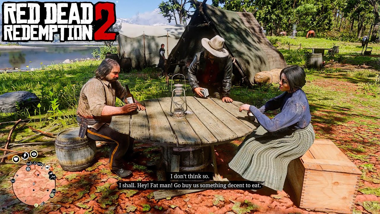 First Time i saw Micah was in a good mood - RDR2 - YouTube