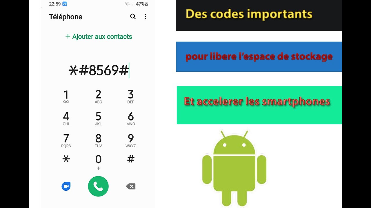 ces codes accélèrent les smartphones Android et libèrent l'espace de ...