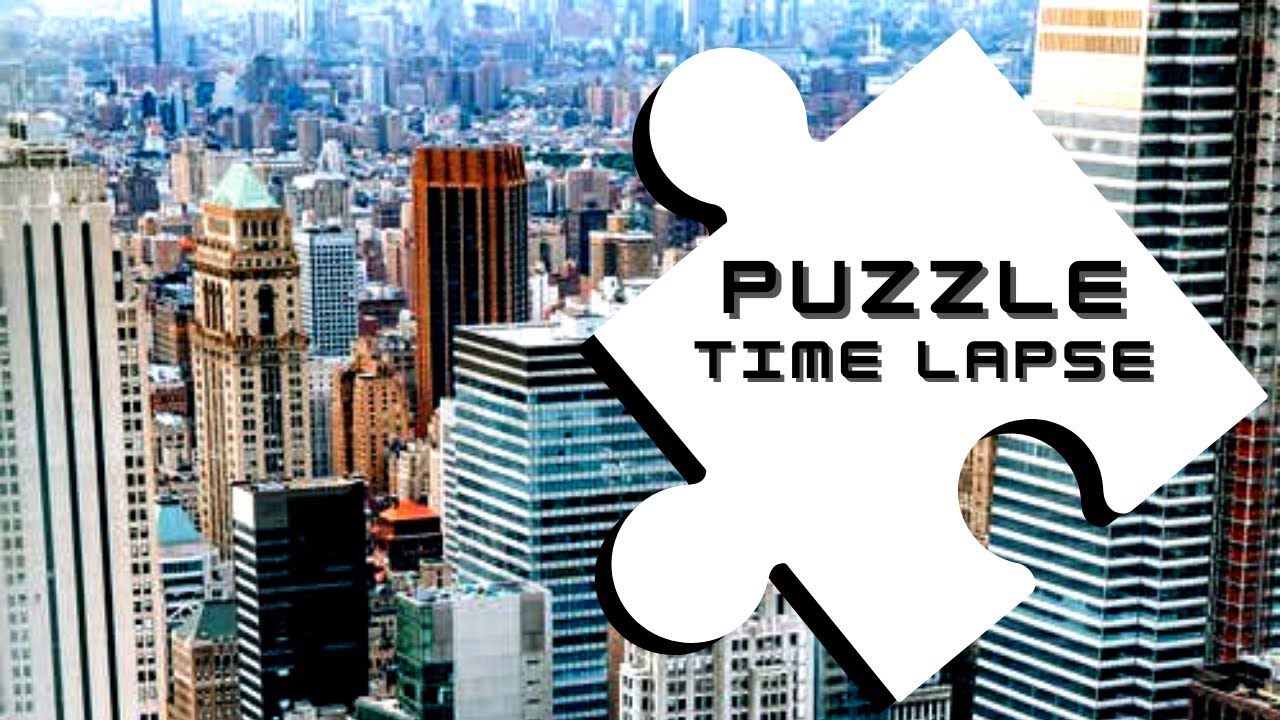 New York City Skyline | Jigsaw Puzzle Time Lapse - YouTube
