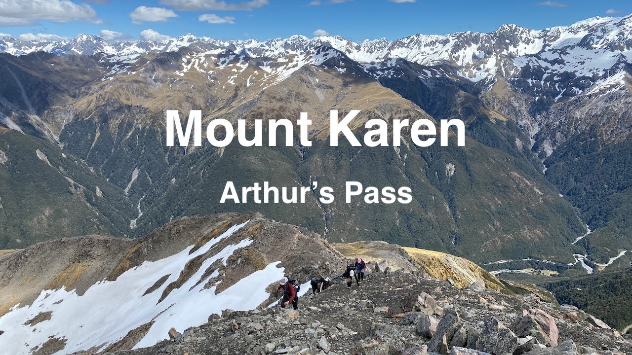 Mount Karen, Arthur's Pass National Park, New Zealand - YouTube