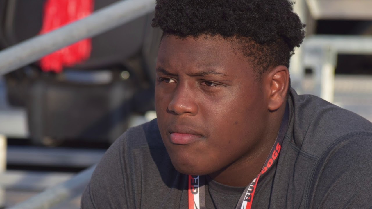 Before the Hedges: 4-star DT Jamil Burroughs - YouTube
