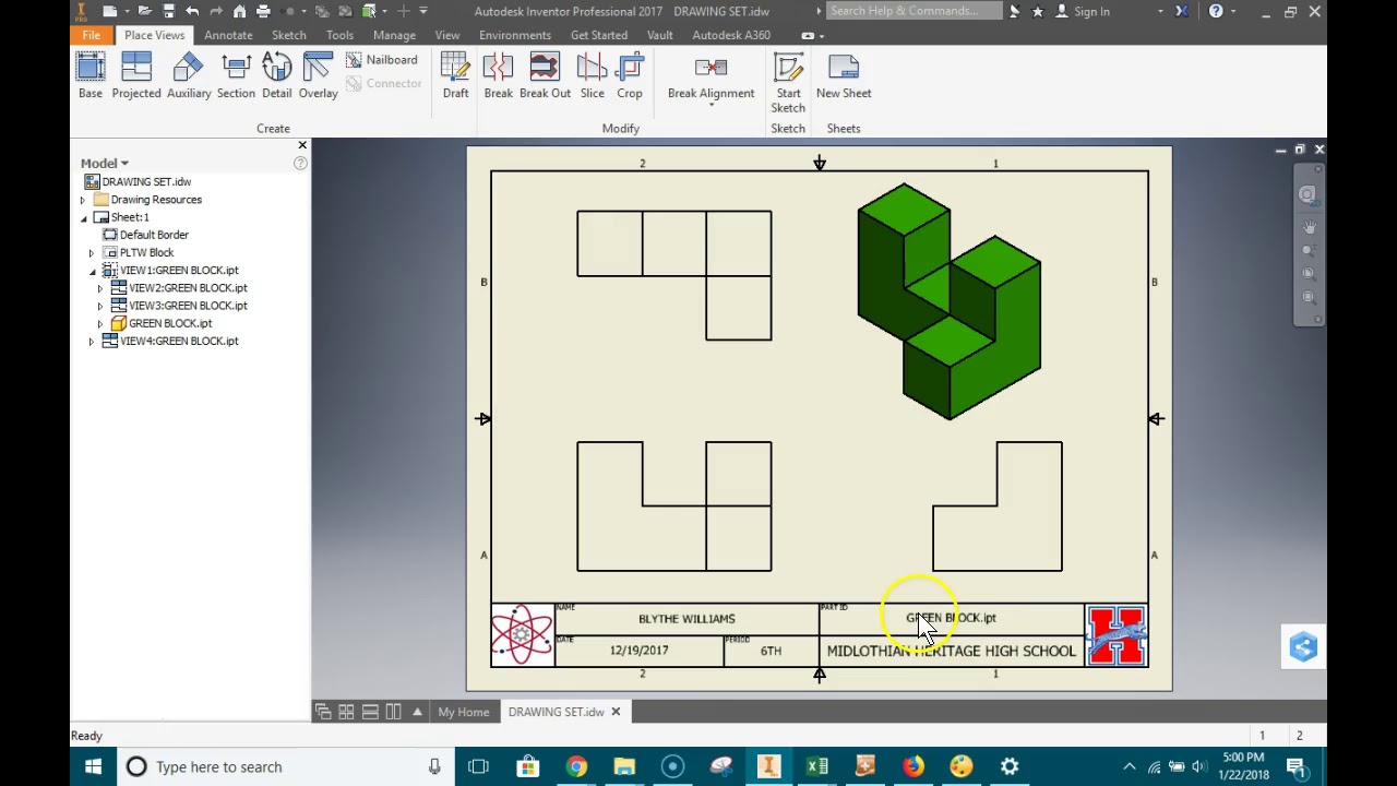 IED CAD DRAWINGS Part 1 - YouTube