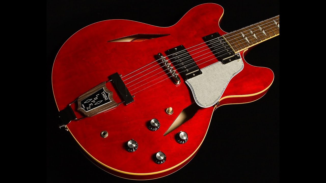 Gibson Memphis Trini Lopez ES-335 • SN: TL10 - YouTube