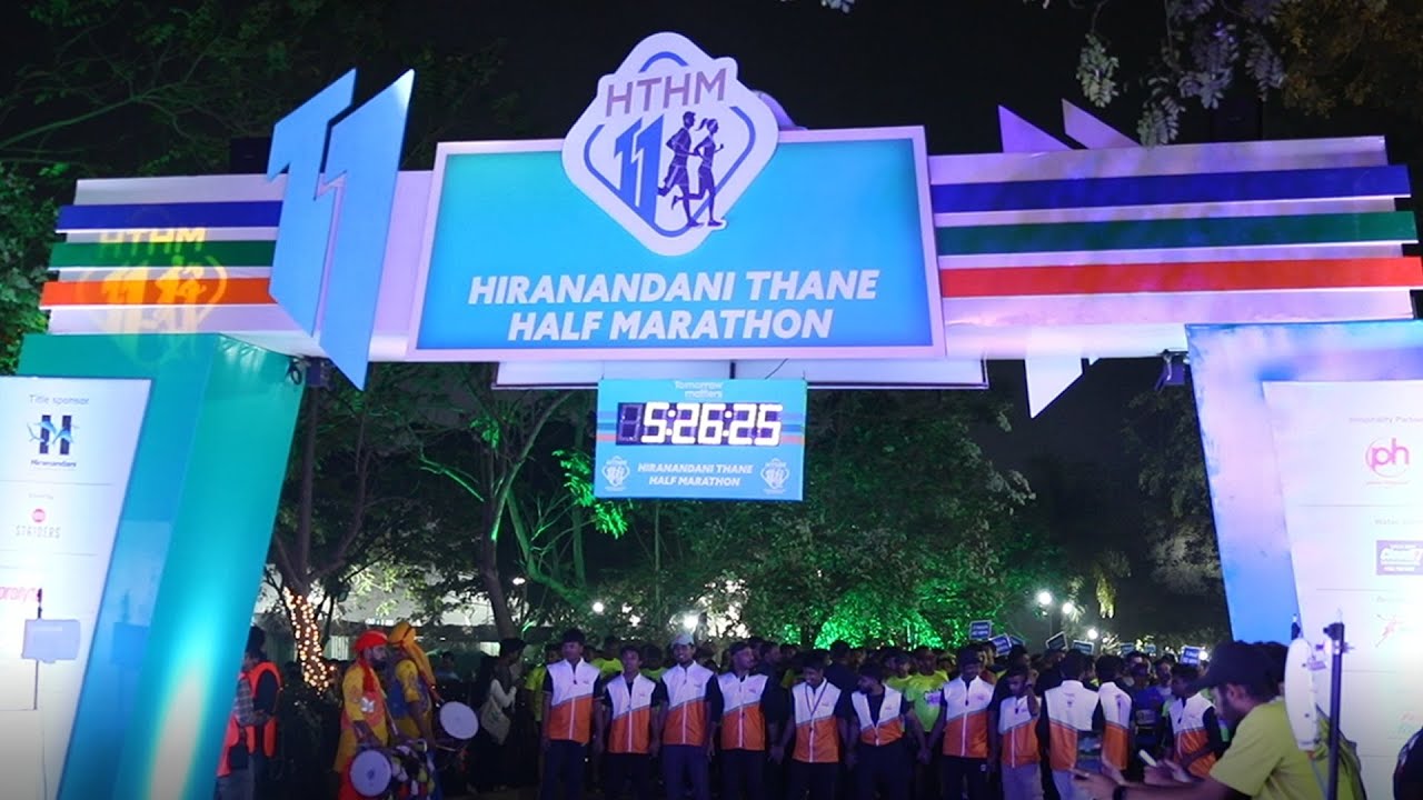 HIRANANDANI THANE HALF MARATHON -2025 [1] - YouTube