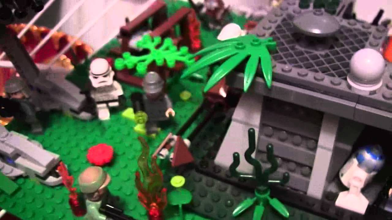 Lego Star Wars Battle of Endor MOC - YouTube